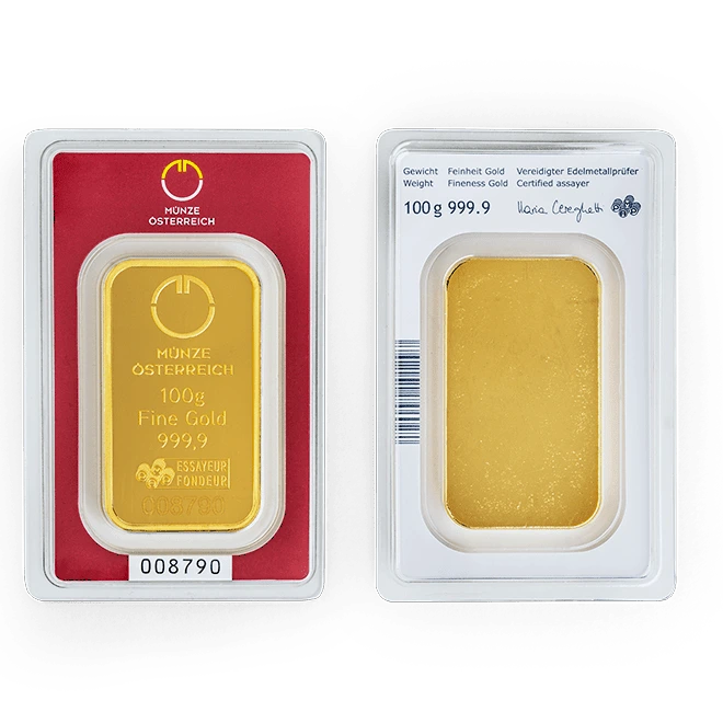 Goldbarren 100g Live-Preise | Haytan Juwelier